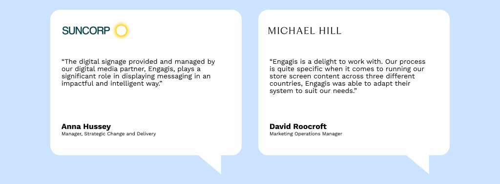 Digital Solutions for Signage, Hardware & Software | Engagis